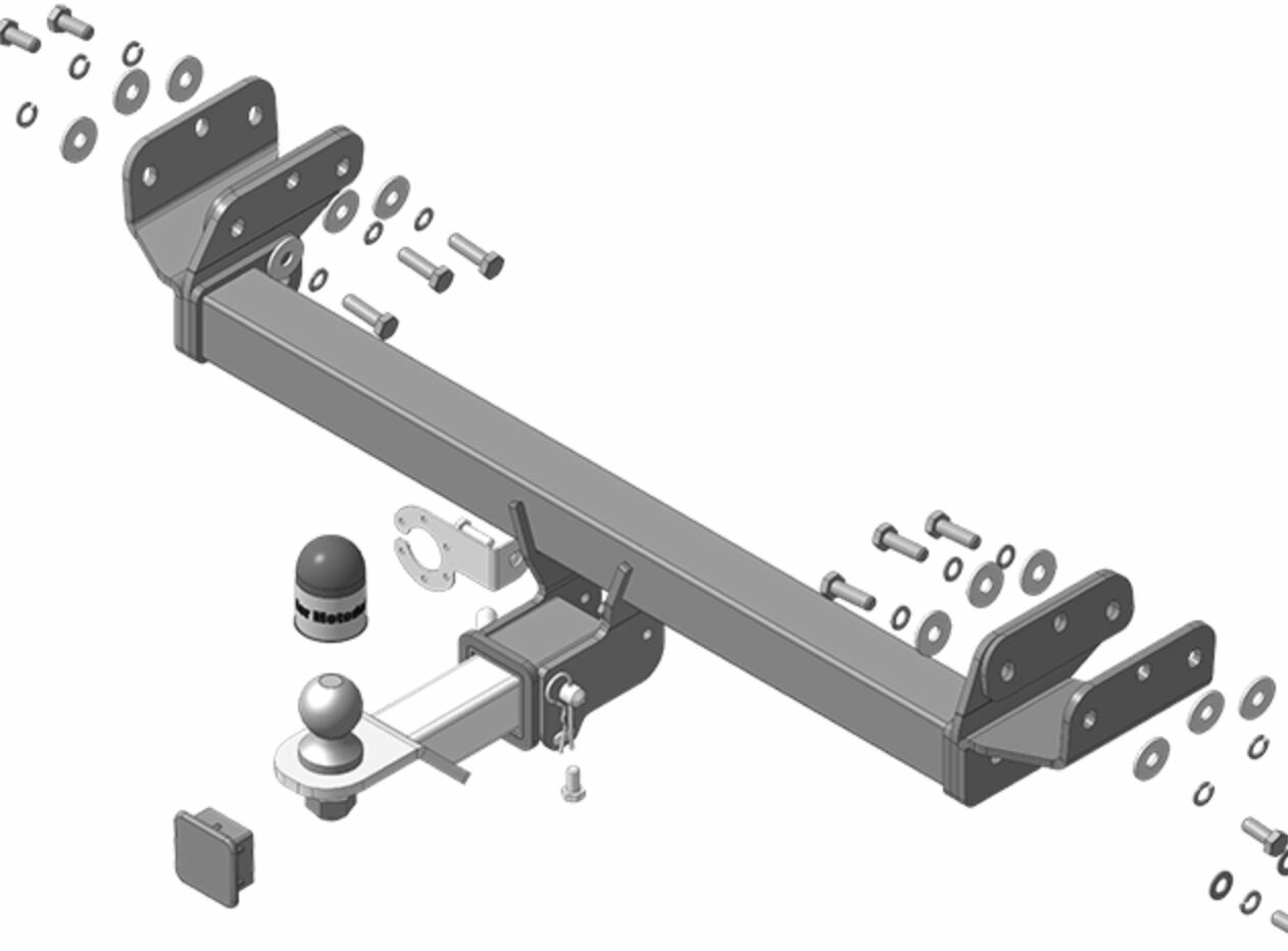 Фаркоп для Omoda C5 2024- арт. MOTODOR.99029-E