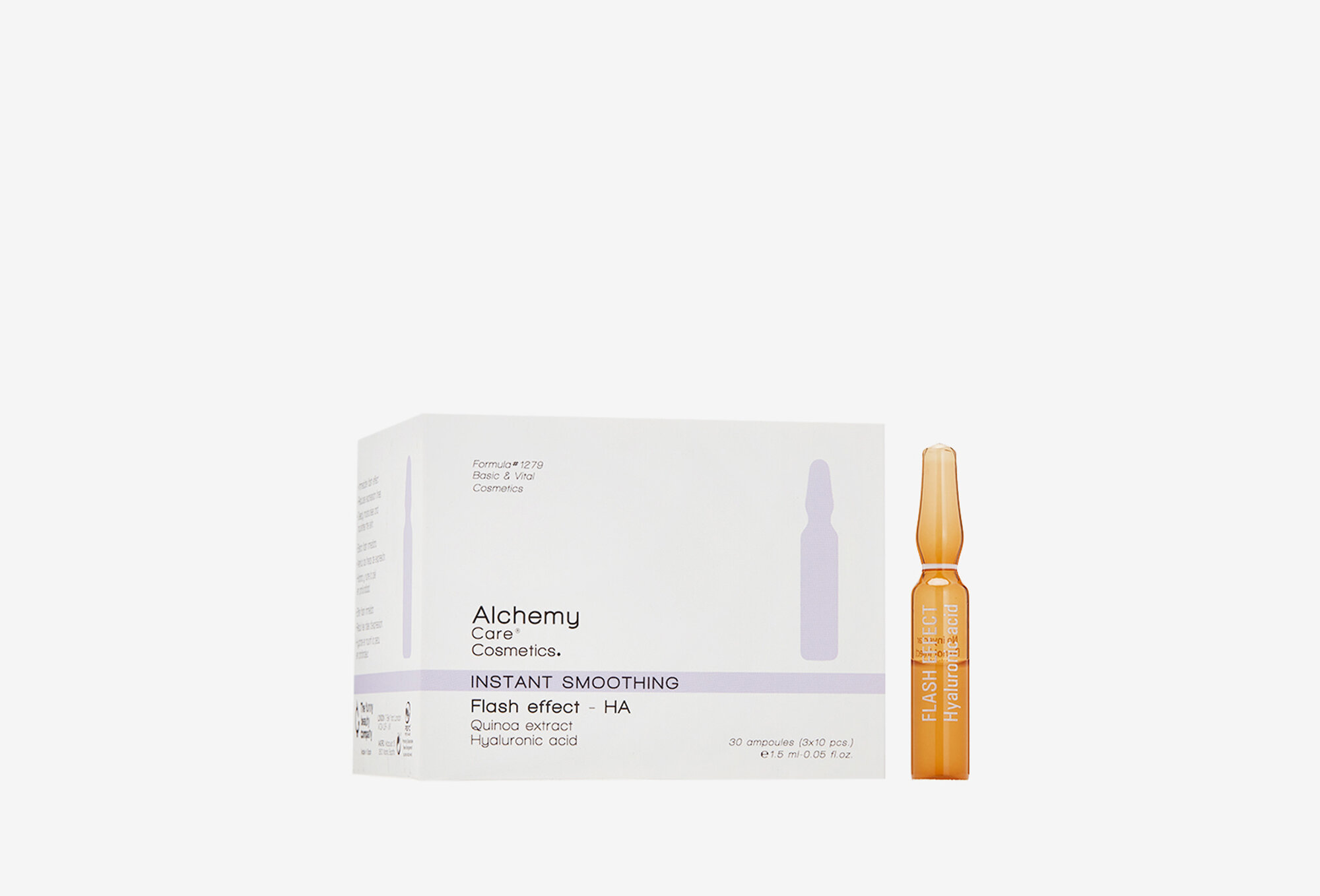 Концентрированная сыворотка для лица ALCHEMY CARE Flash effect – ha