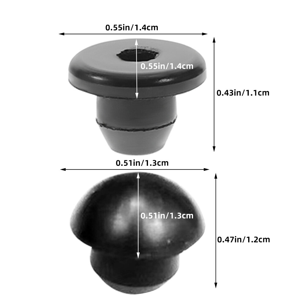 6шт резиновых масляных заглушек для подставки домкрата