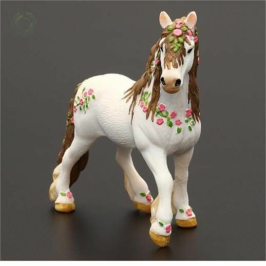 Детские игрушки-симуляторы животных, модели животных Модель лошади, мини-имитация лошади