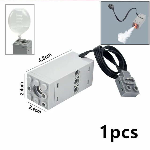 Модуль силового блока, мини-мотор, микромотор, строительный блок, двигатель, автомобильный кирпич, технологическая игрушка PF для деталей C61018 C61019 Ledo
