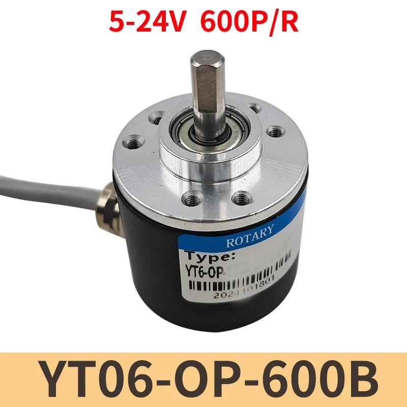 Энкодер ротационный YT06-OP-600B, 5-24V, 600P/R