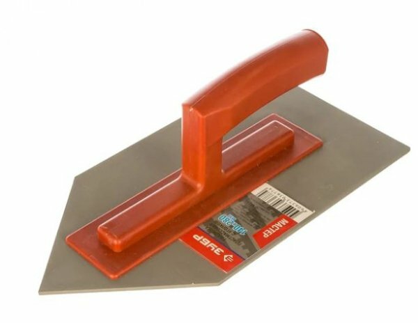 Гладилка Зубр 130x280мм с уголком