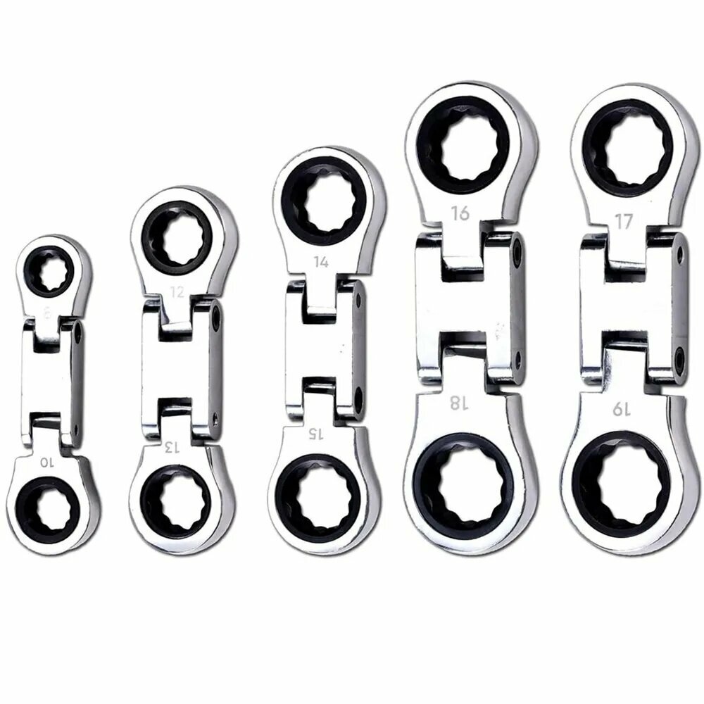 Набор гаечных ключей Flex-Stubby Ratcheting, мини-набор