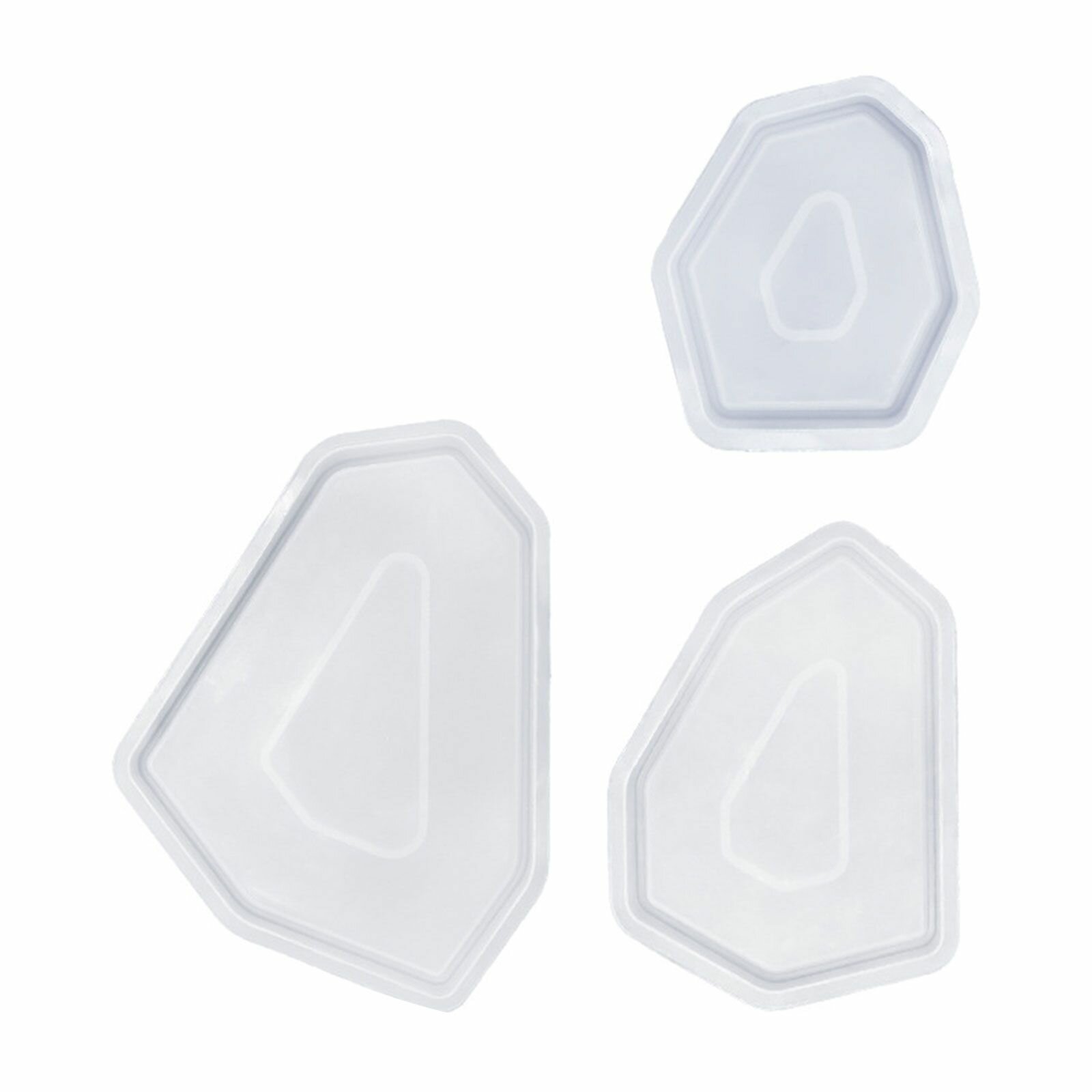 Силиконовая лотчанка геометрическая в форме формы эпоксидная смола для украшения дома