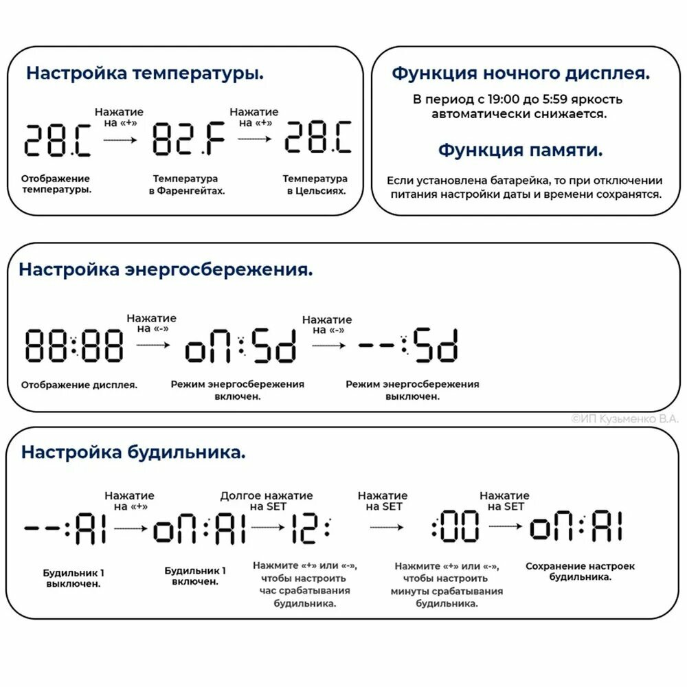 Настенные часы, 8.5 см х 22 см