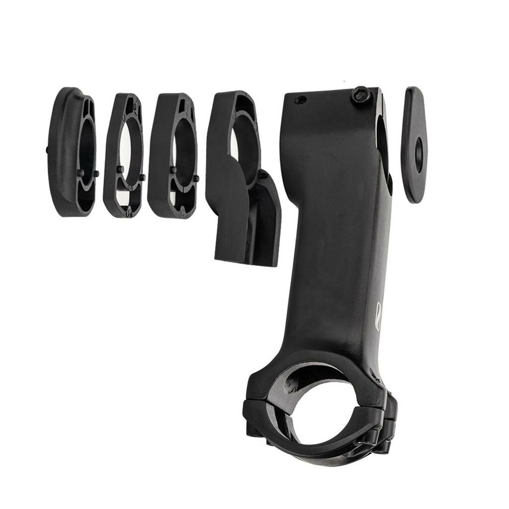 Шоссейный велосипед Внутренний кабель Руль Легкий алюминиевый сплав Велосипедный вынос 80-130мм Внутренняя проводка Райзеры Долговечный, - 100MM