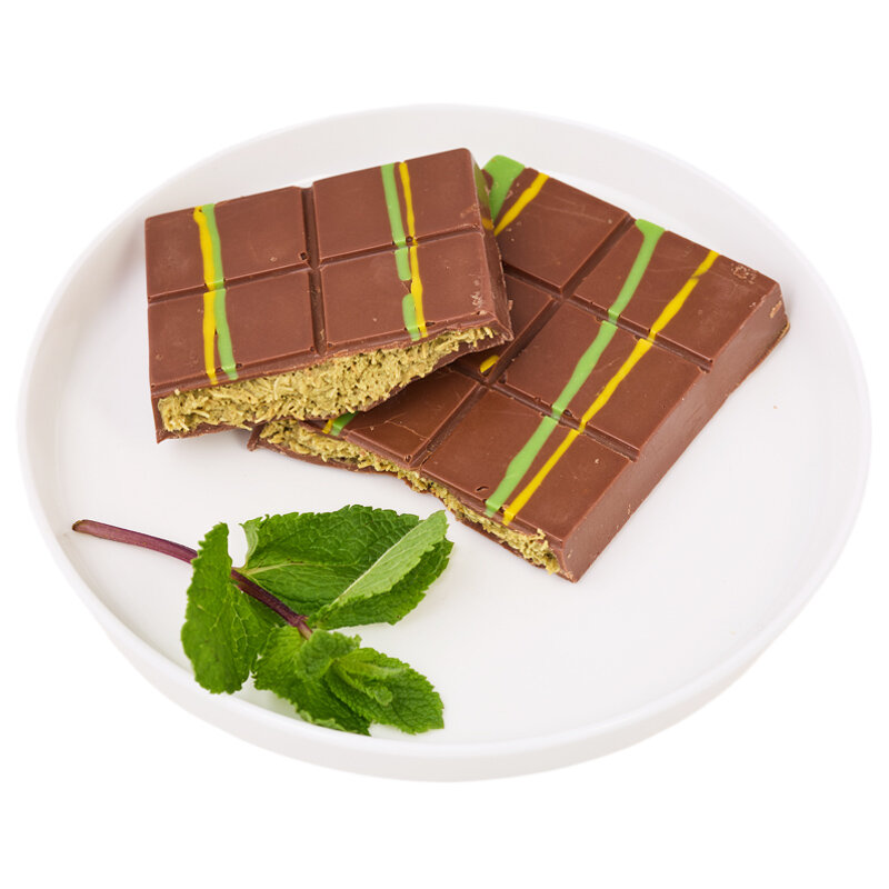 Шоколад с начинкой фисташковая Кунафа 75г