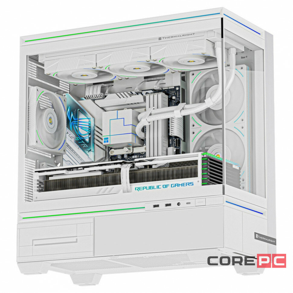 Компьютерный корпус Thermalright M10 TG White (TRTLM10W)