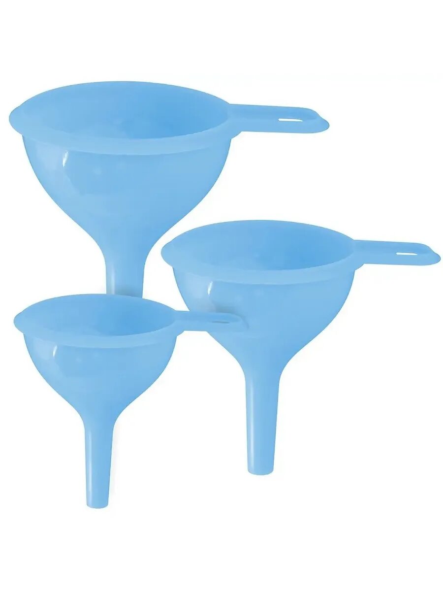 Набор воронок для кухни и дома — 3 шт
