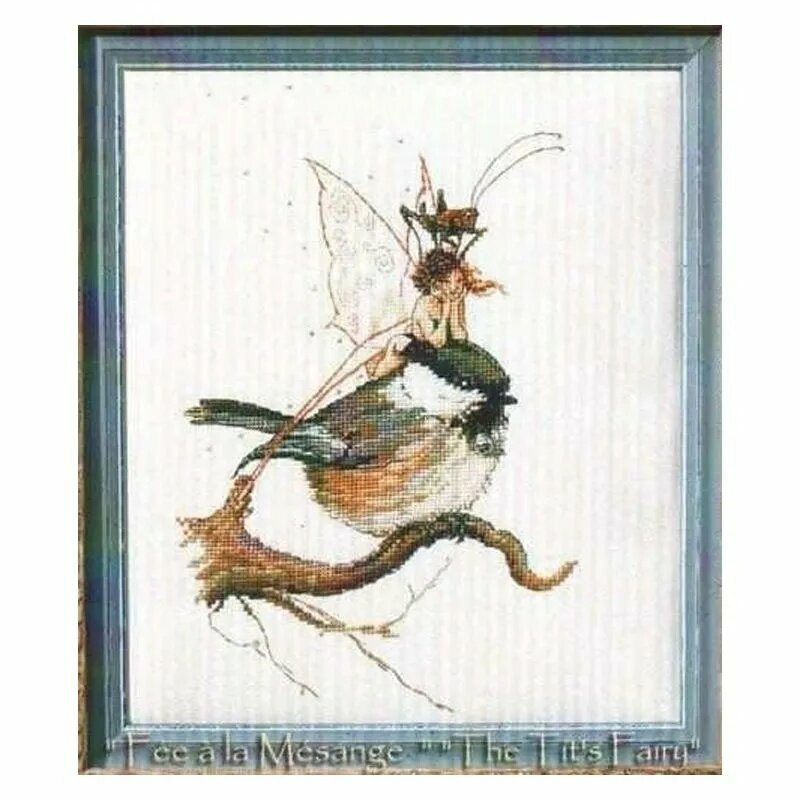 Набор для вышивания крестом, Птичий эльф, Nimue, Вышивка, Подсчитал холст, Крестный комплект стежка