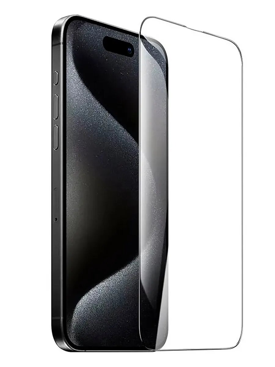 Защитное стекло Hoco G14 iPhone 15/16, полноразмерное, 3D, цвет черный