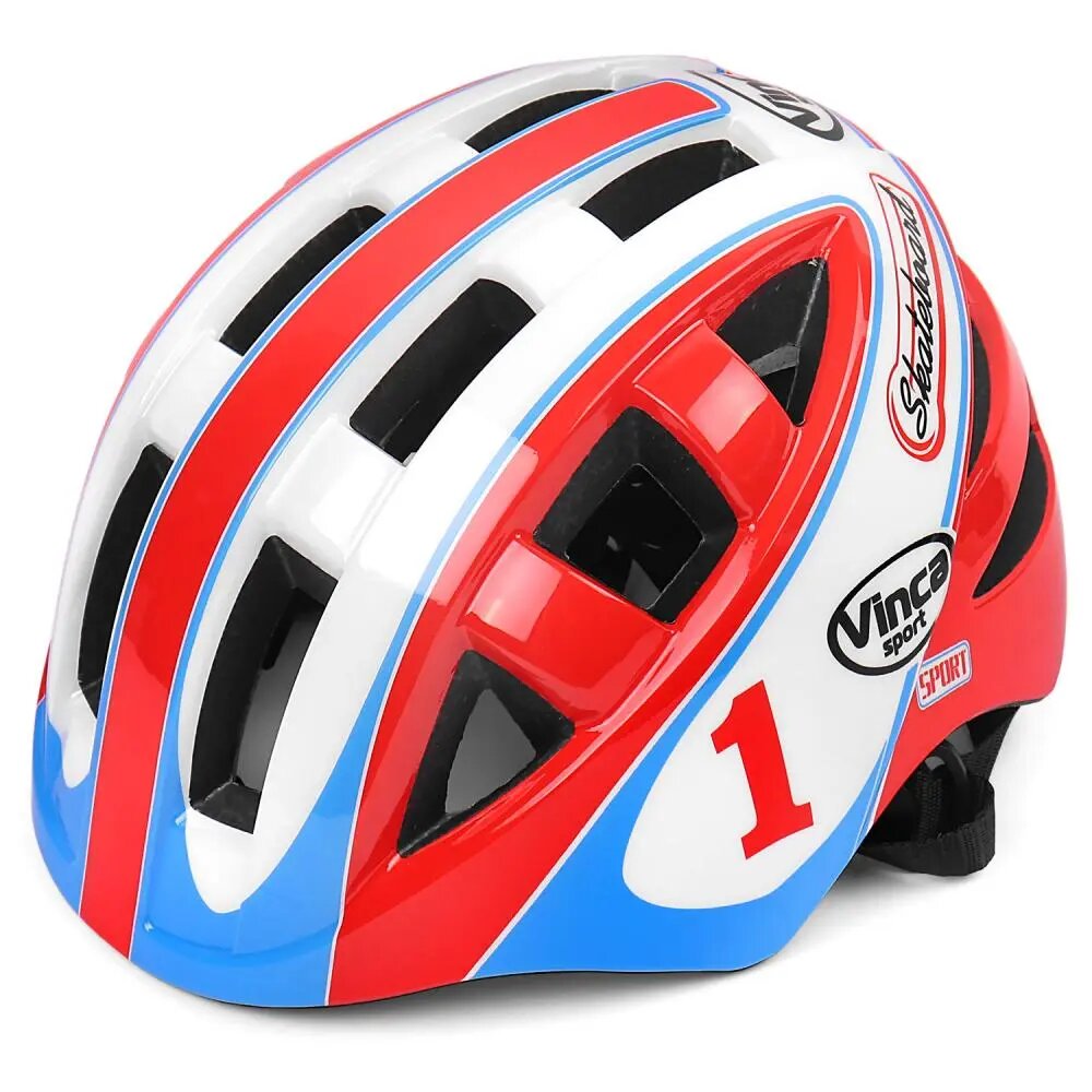 Велошлем детский Vinca Sport VSH-8, IN-MOLD, с регулировкой, S(48-52см), "Formula"