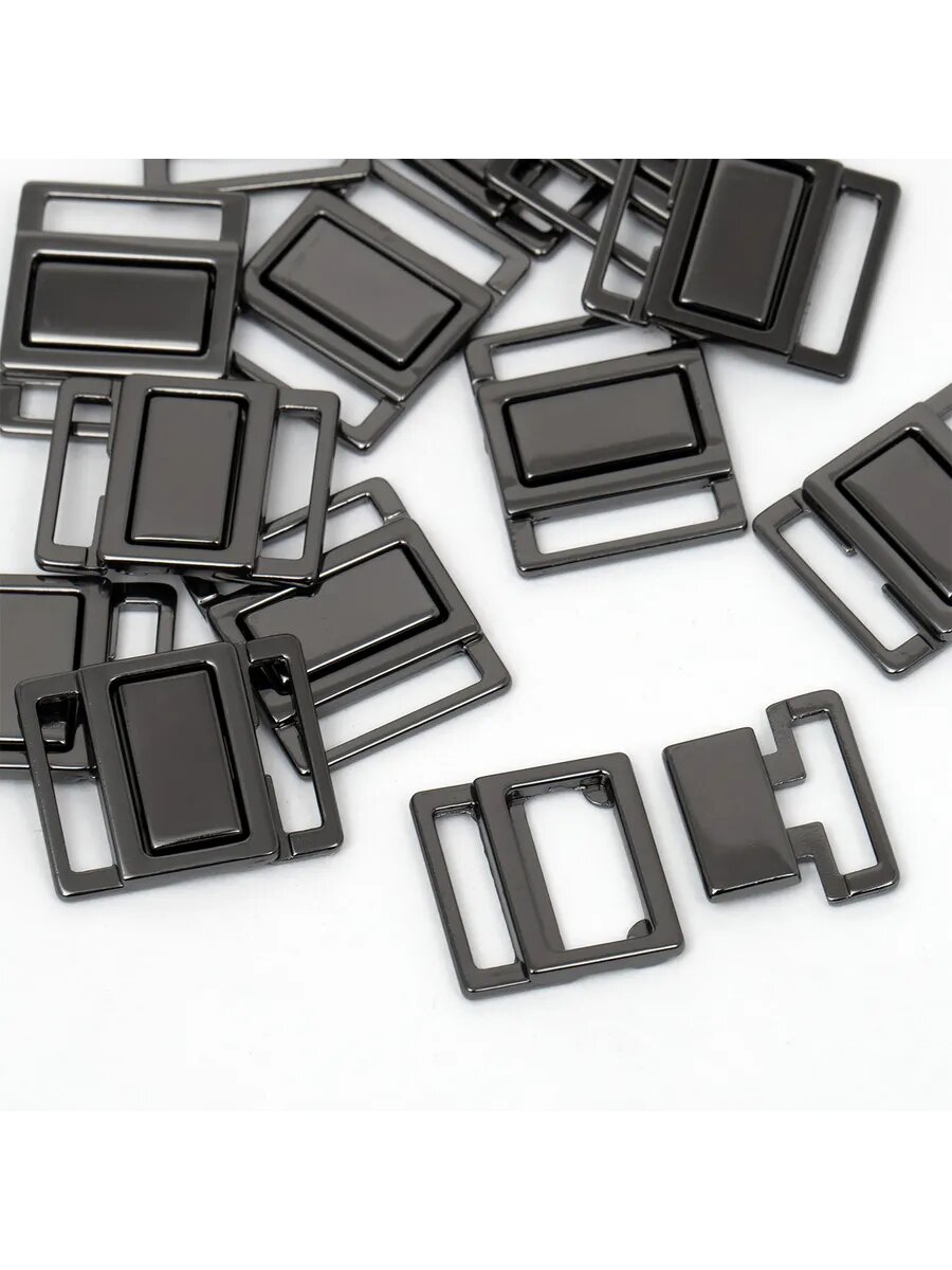 Застежка для купальников металл 10шт