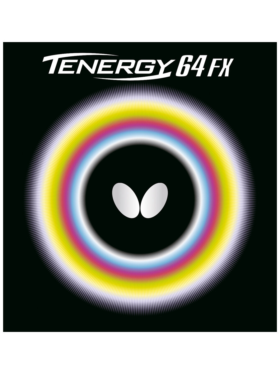 Накладка для настольного тенниса Butterfly Tenergy 64 FX, черная, 2.1