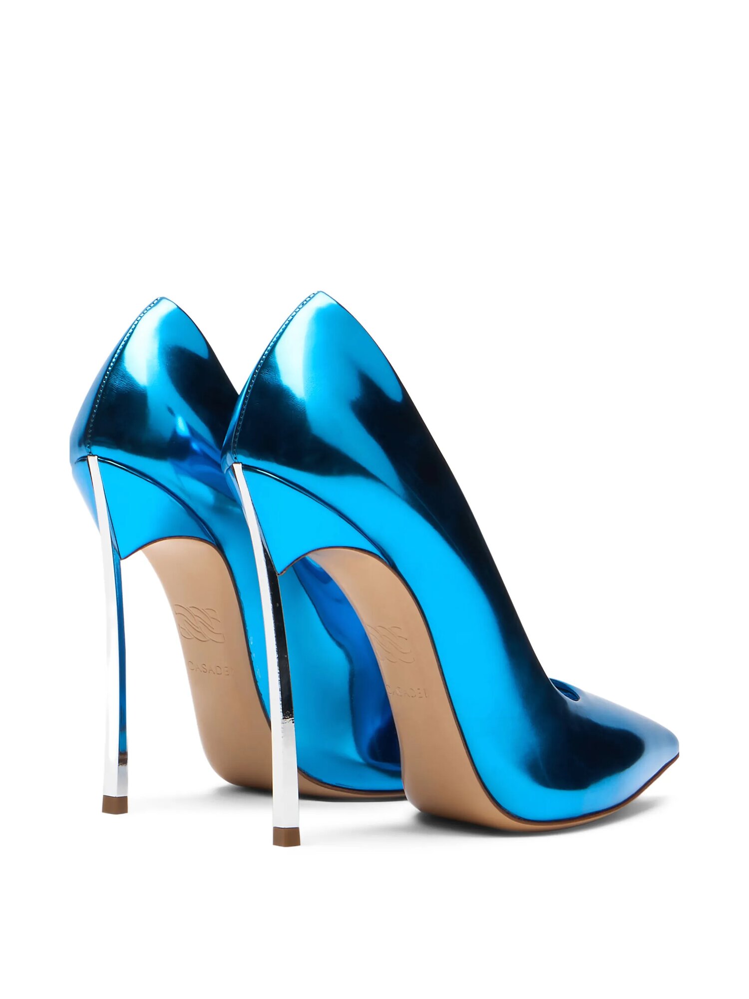 Туфли Casadei Blade Interstellar, размер 40,5, blue — фото 1