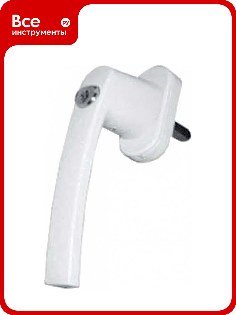 Оконная ручка Tech-Krep/Zitar VICTORY, алюм, 8 ми позиц, с замком, 35 мм штифт, белая