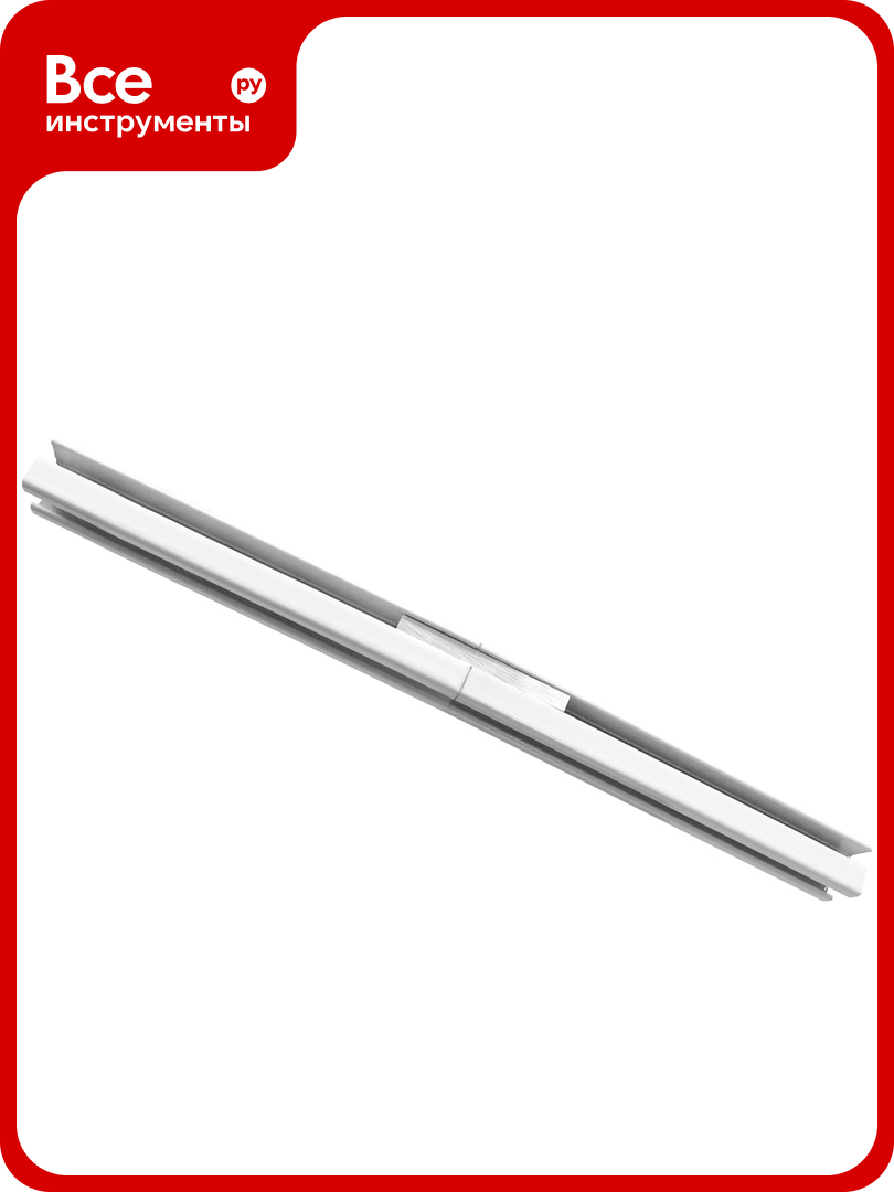 Алюминиевый однополосный карниз в сборе Эскар Katal 5, составной, 2.0 м 242453200