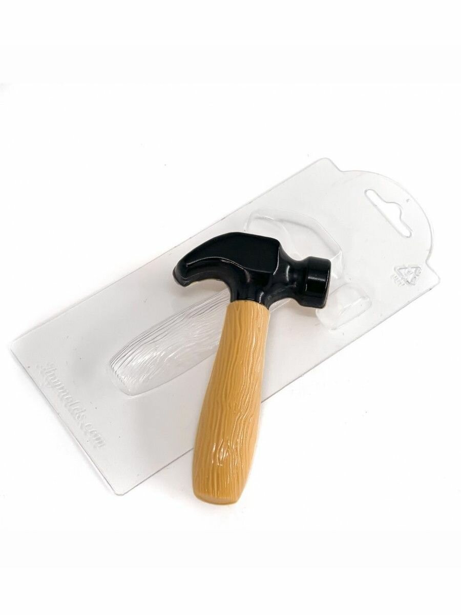 Молоток форма пластиковая для мыла и шоколада