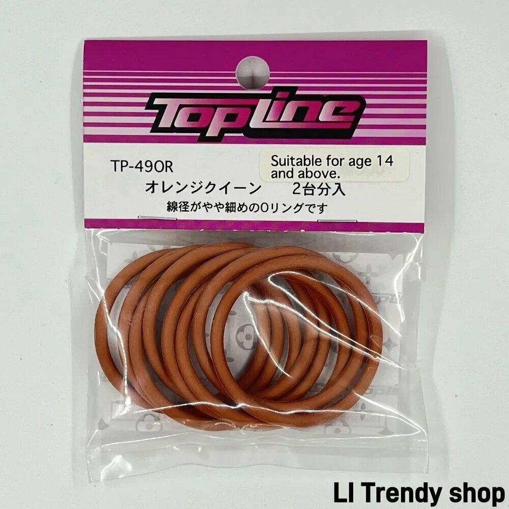 TOPLINE TP-49OR 1/10RC Колесные шины Резиновое кольцо Неподвижные колеса (Амортизация ударов Защита от взлета) 8PCS