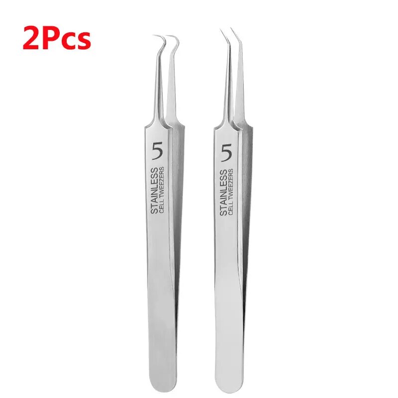 Пинцеты для удаления прыщей, 2 шт, Tweezer Tip Type: 2PCs a