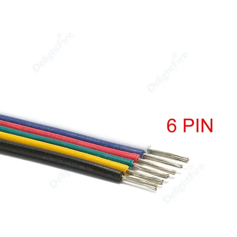 DelightFire электрический провод 22AWG с ПВХ изоляцией