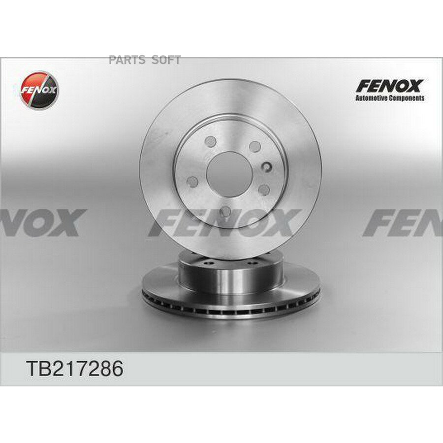FENOX TB217286 Диск тормозной MERCEDES VITO W638 108-114 2.0-2.3 передний D 276мм.