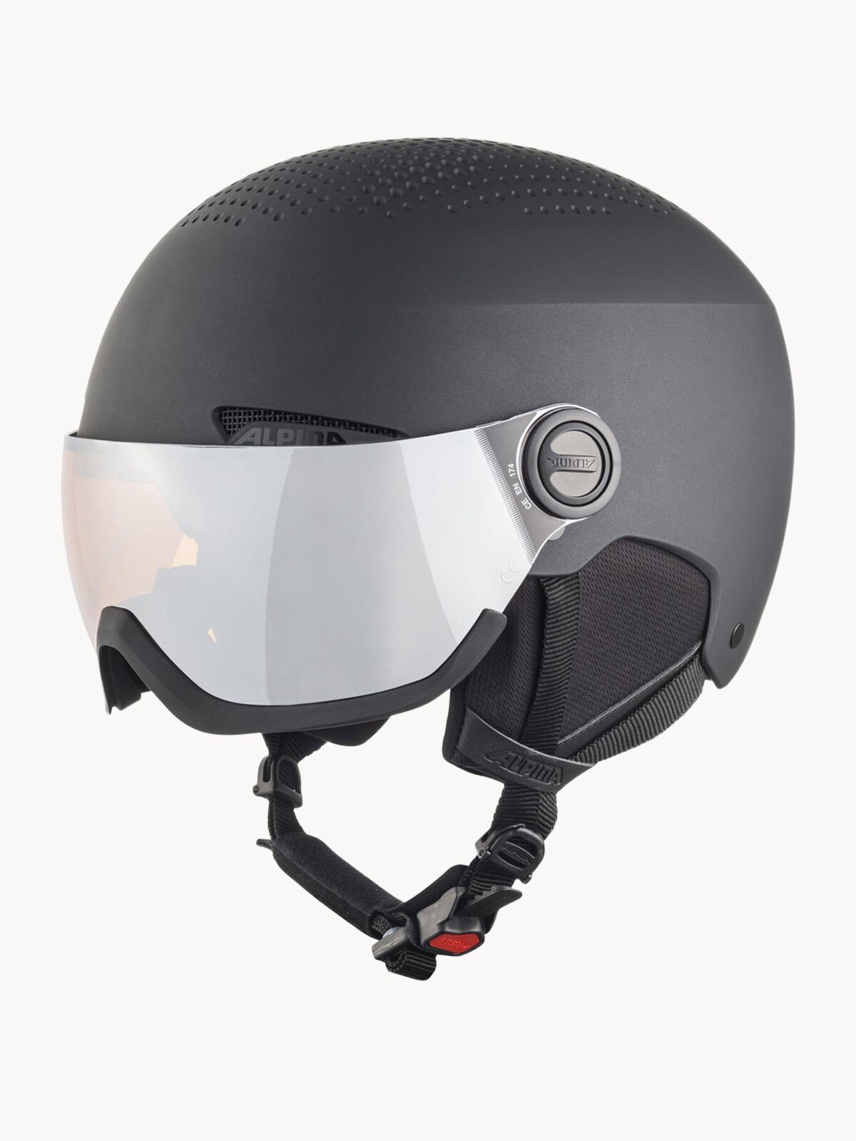 Шлем с визором ALPINA Arber Q-Lite Black Matt (см:58-61)