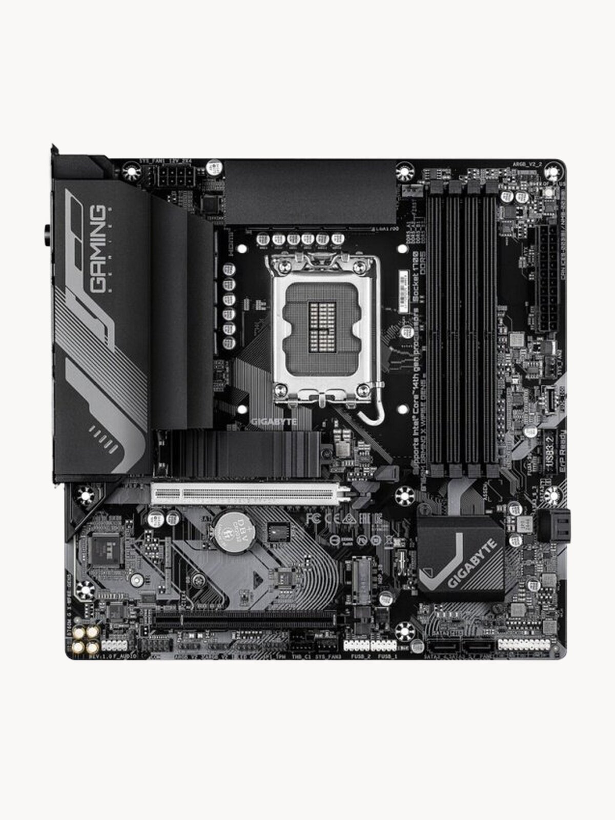 Материнская плата Gigabyte B760M GAMING X WIFI6E GEN5 (LGA1700, mATX)