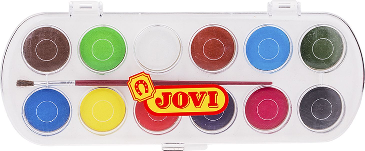 Jovi Краски акварельные, 2.5 мл.