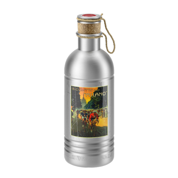 Фляжка для воды Elite Eroica Alu 600 ml (EL0150201), цвет Milano