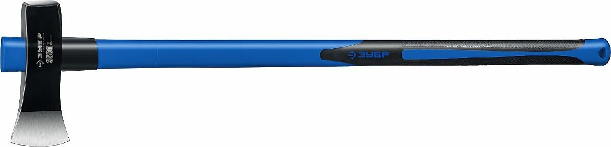 Строительный колун-кувалда ЗУБР 3500 г кованая голова 2700 г рукоятка 900 мм лезвие 90 мм