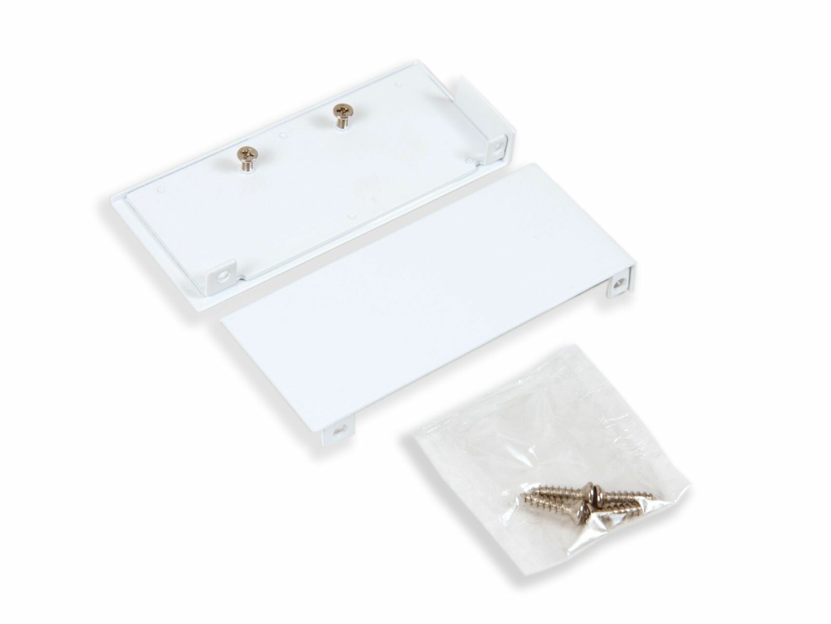 Держатель передней стенки старт высокого внутреннего с прямыми боковинами SBH63/W, белые