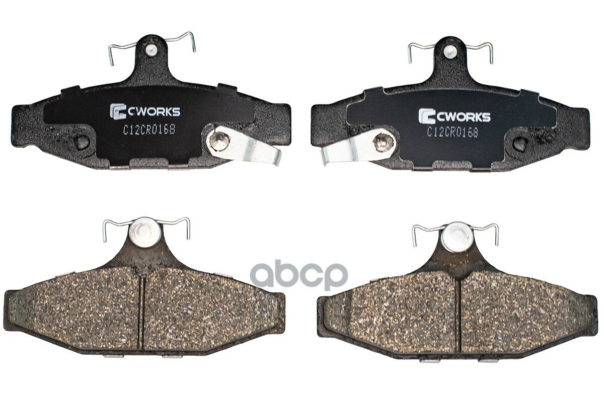 Колодки тормозные дисковые CWORKS арт. c12cr0168