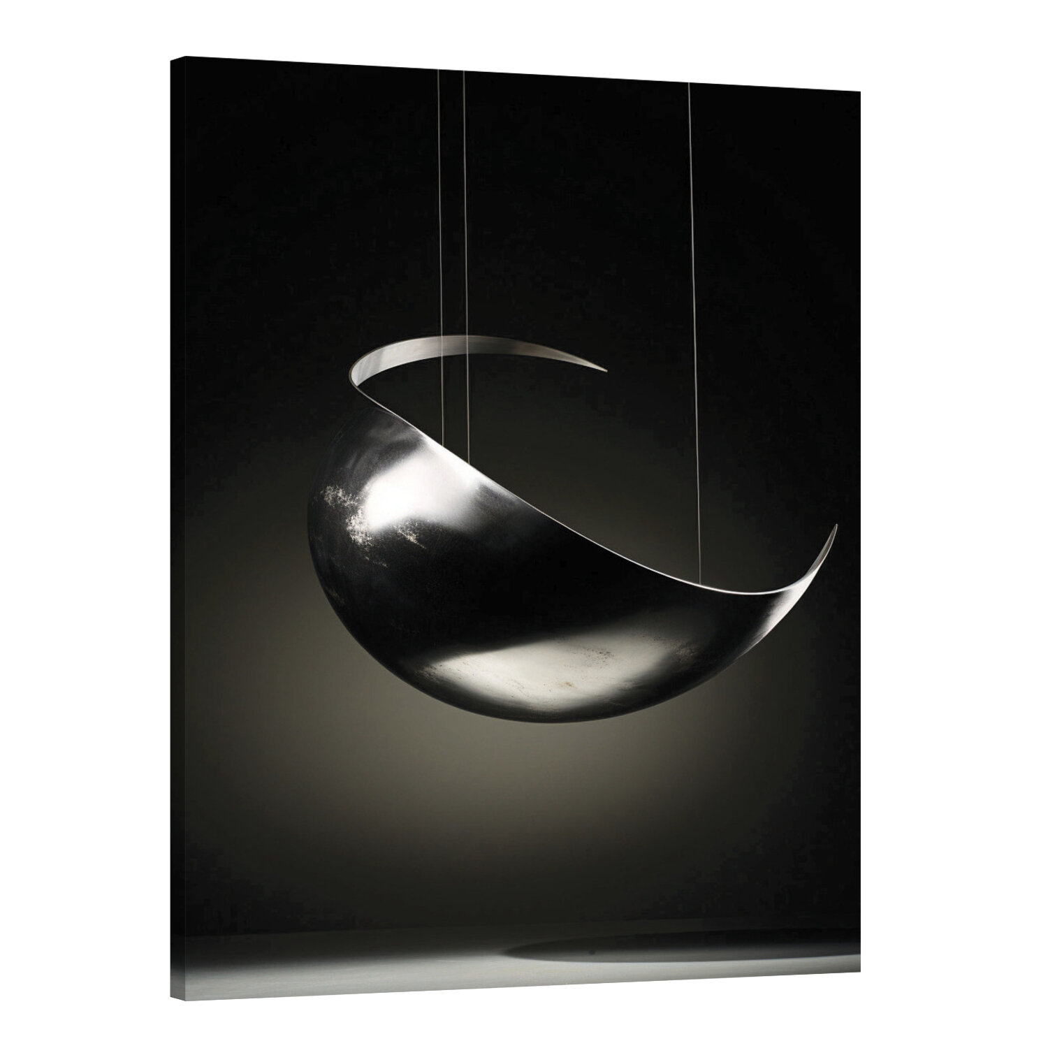 Интерьерная картина 50х70 "Минимализм: звук пространства"