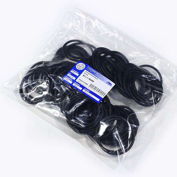 Кольца резиновые уплотнительные (O-ring) 52х4 70NBR (упаковка 100 шт. ±5%)