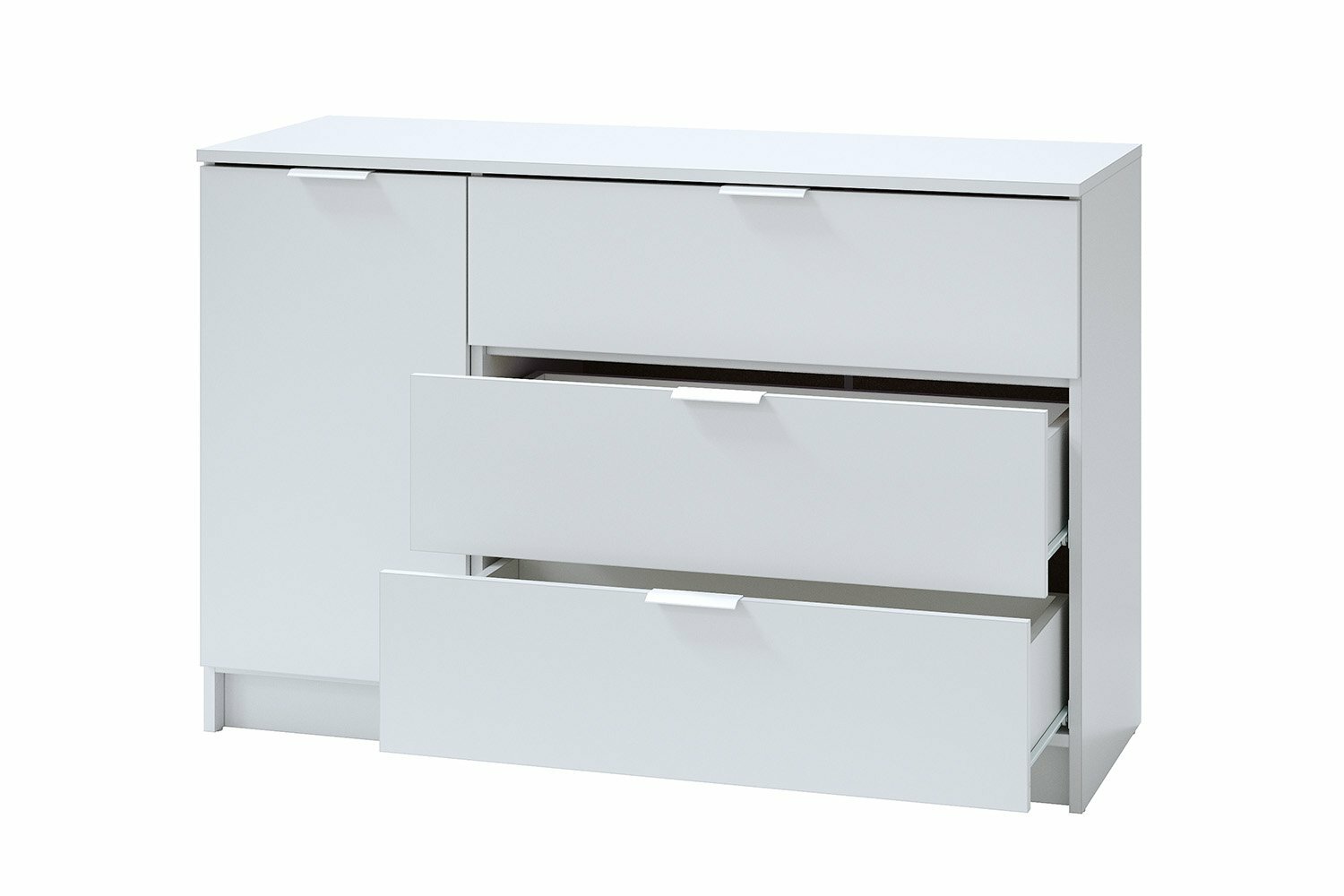 Комод Hoff Лофт, 118,1х77,9х44 см, цвет белый