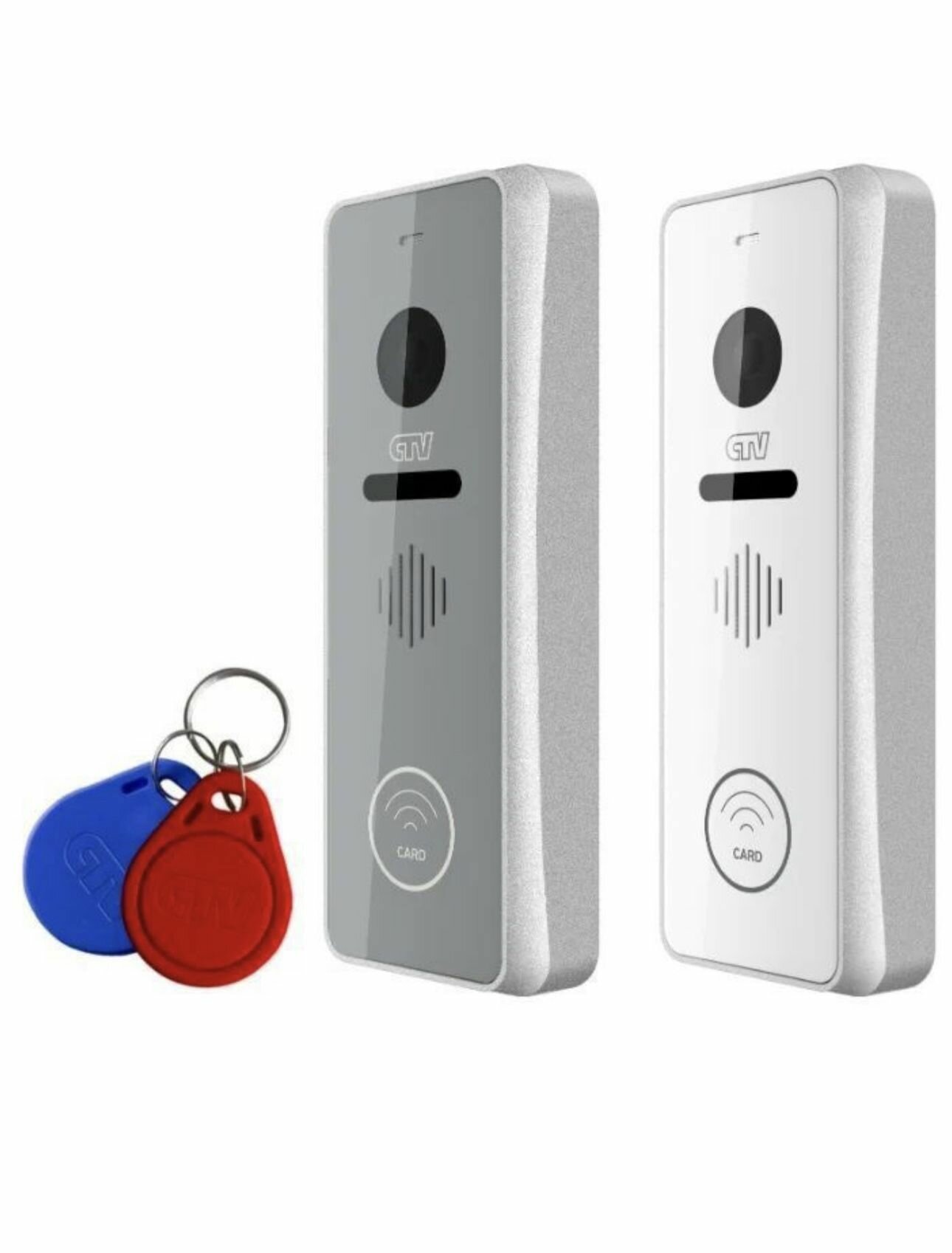 Вызывная (звонковая) панель на дверь CTV D4002EM серебро