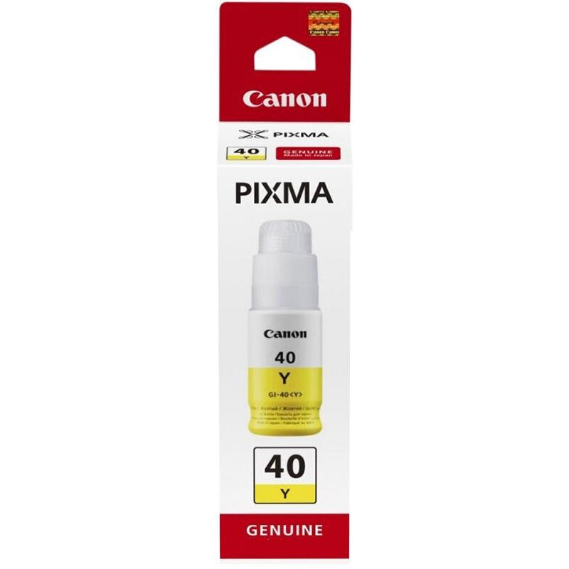 Чернила Canon GI-40Y (3402C001) жел. для Pixma G5040/G6040 1102547