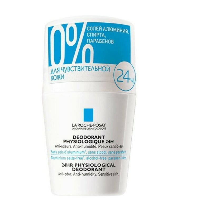 La Roche-Posay Дезодорант Физиологический 24 ч, ролик, 50 мл
