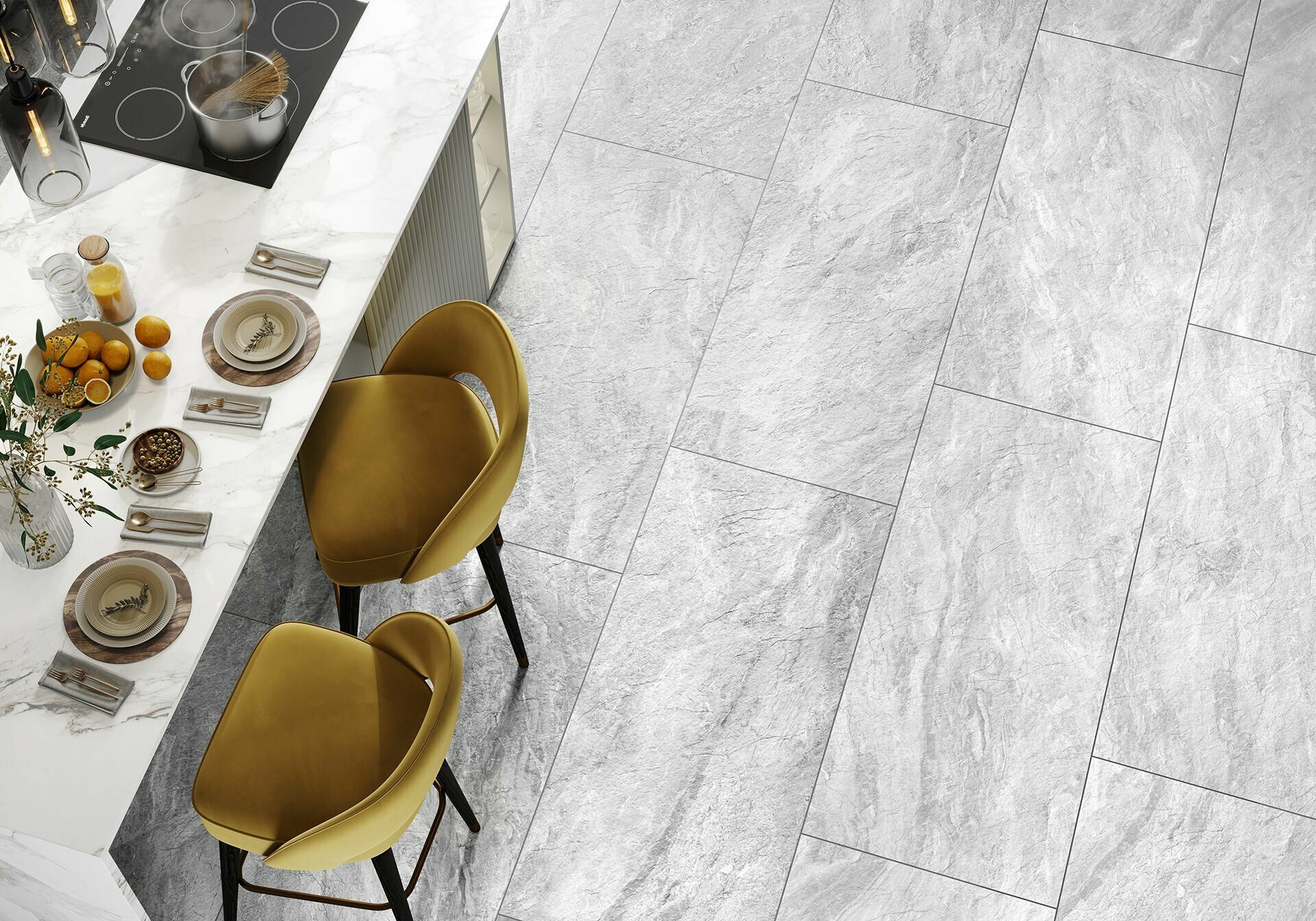 Керамогранит Delacora ROXY GREY 60x120