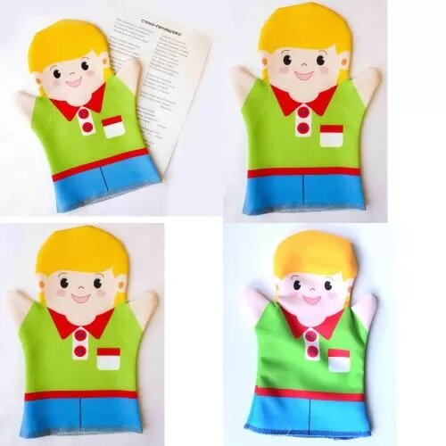 Кукольный Театр БиБаБо Алеша (1 герой, кукла-перчатка, в пакете, от 3 лет) 03933, (ООО "Десятое кор