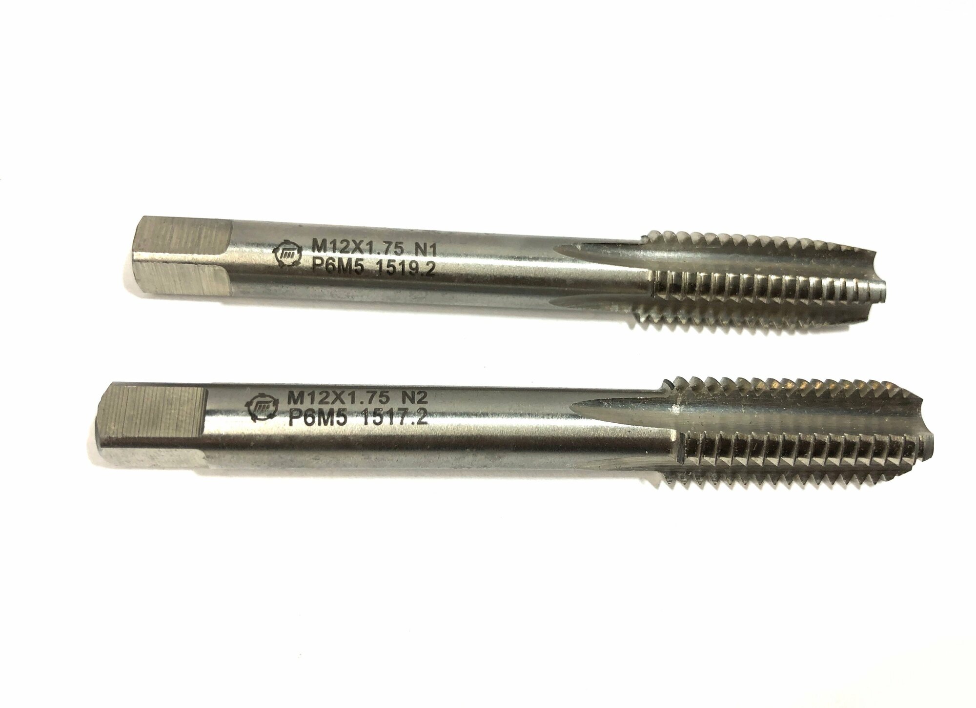 Метчик машинно-ручной М12х1,75 Р6М5 комплект