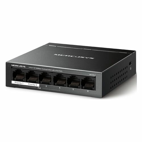 Коммутатор MERCUSYS MS106LP, неуправляемый