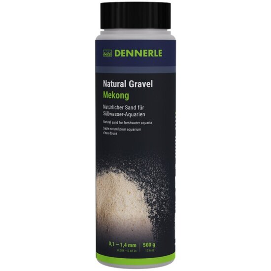Грунт Dennerle природный Mekong 0,1-1,4мм белый 500г