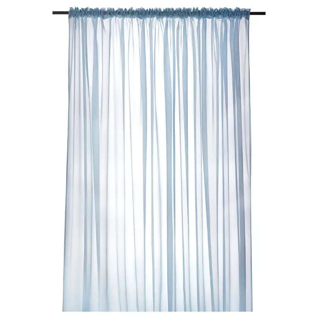 Гардина, синий, 300x300 см. Икеа Ревлуммер, Ikea Revlummer