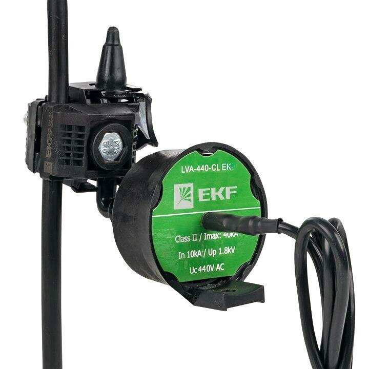 Ограничитель перенапряжения LVA-440B-CL (Uраб - 440 В) PROxima, EKF LVA-440-CL (1 шт.)