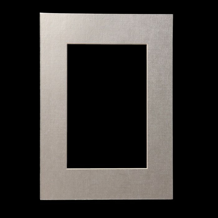 Паспарту Серебро 21х30 под 15х20 комплект 5 шт