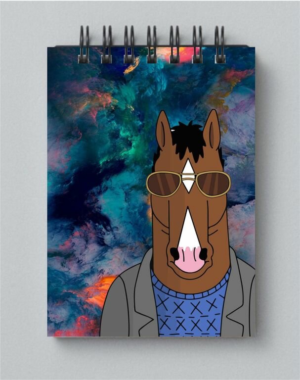Блокнот Конь БоДжек, BoJack Horseman №8, А4