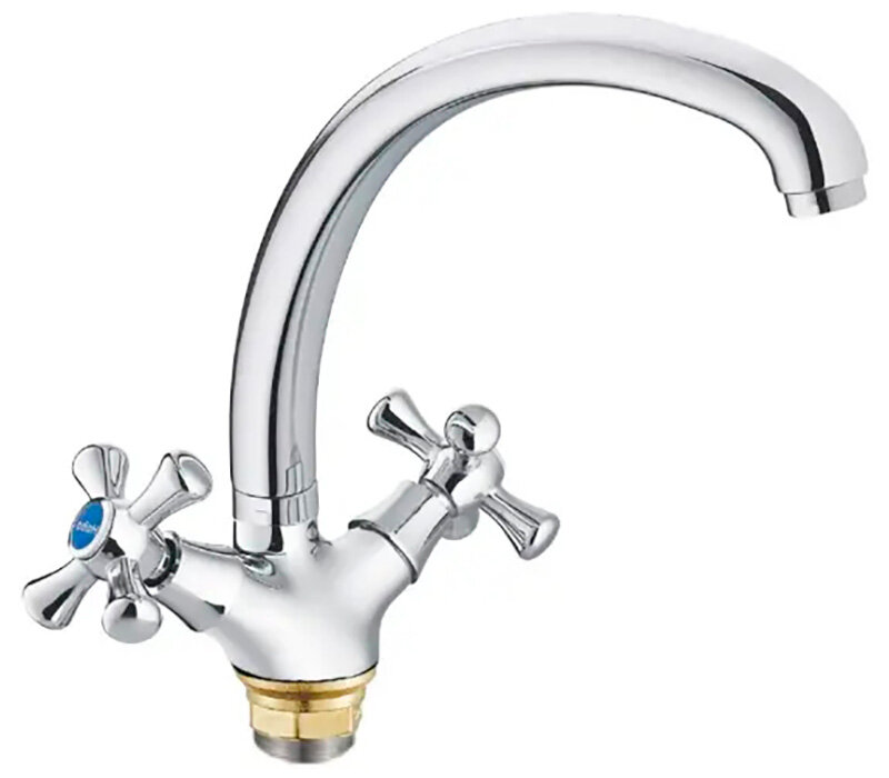 Кухонный смеситель Cron CN42, хром, (CN4742)